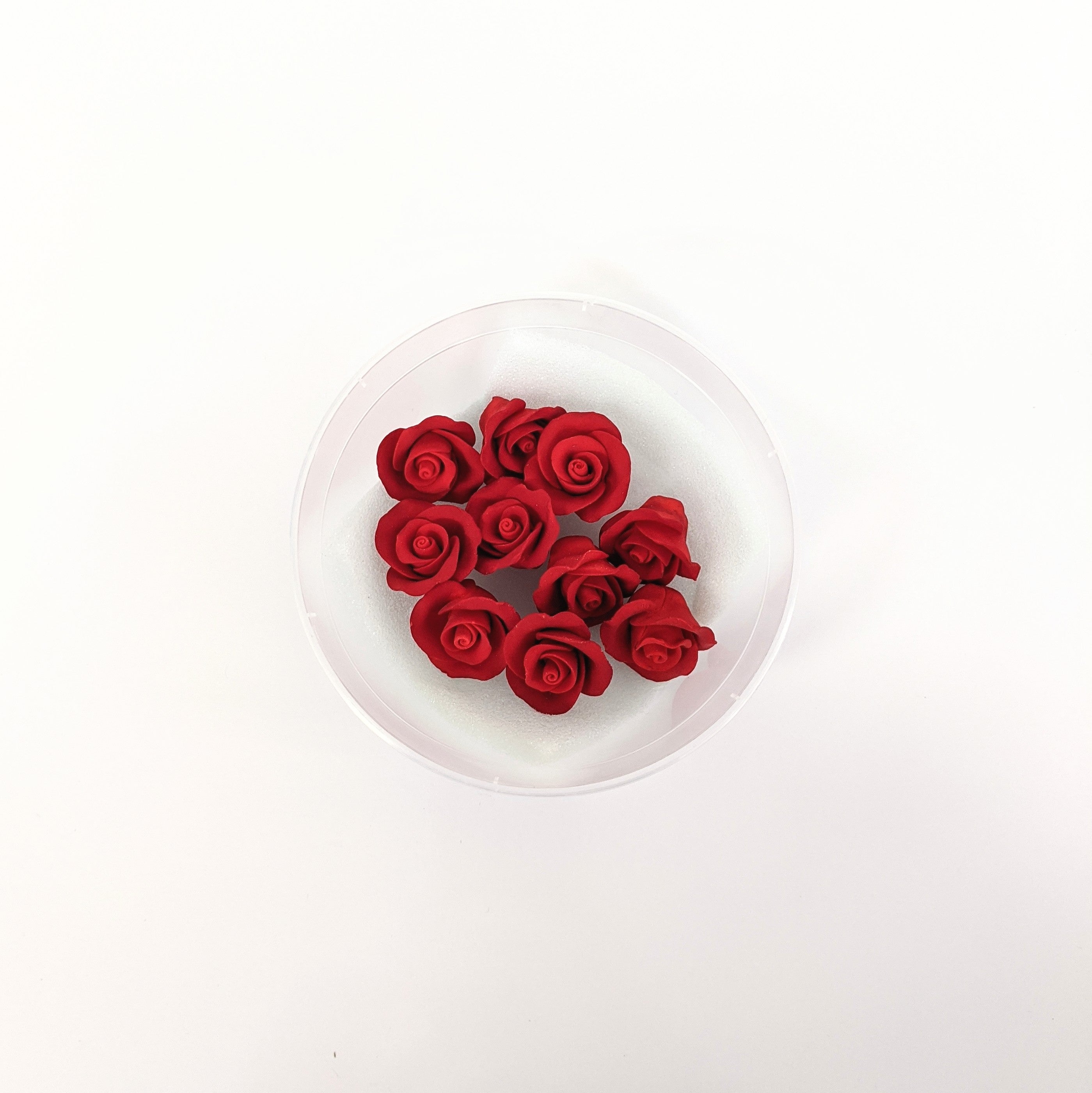 Sugar Decoration - Roses (Small) - RED | Confectioner's Favourite Pty Ltd